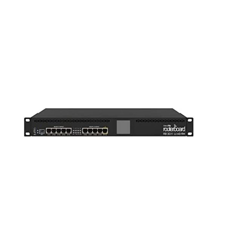 ROUTERBOARD MIKROTIK RB3011UIAS-RM/ 10 PUERTOS GIGABIT/ SFP/ 1GB RAM ...